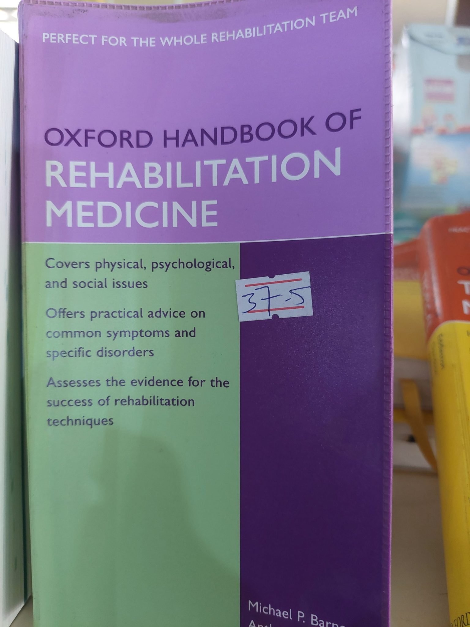 OXFORD HANDBOOK OF REHABILITATION MEDICINE | Nesraf